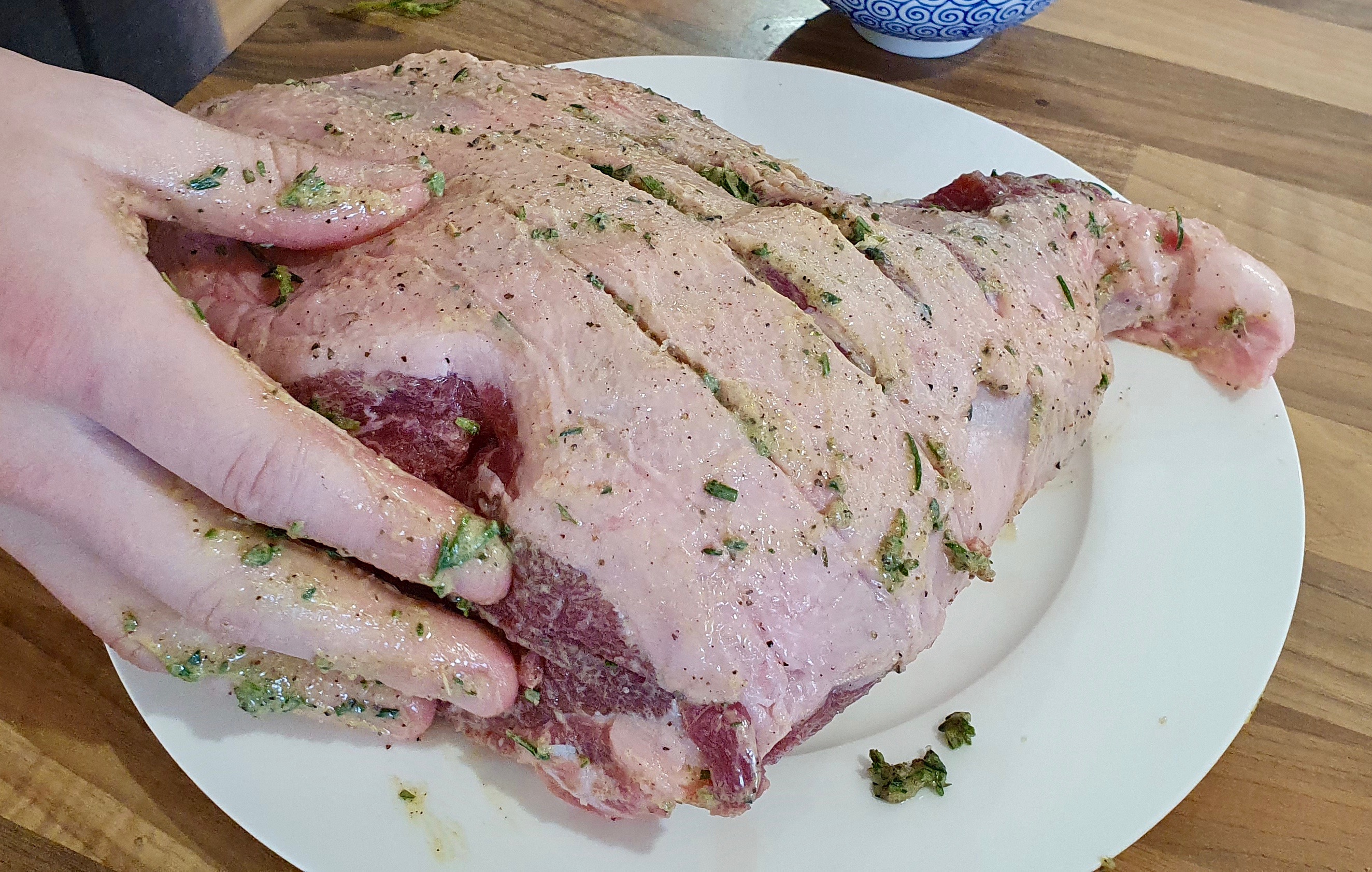 Roast Lamb with Garlic Rosemary Rub – Polyphagic Abby