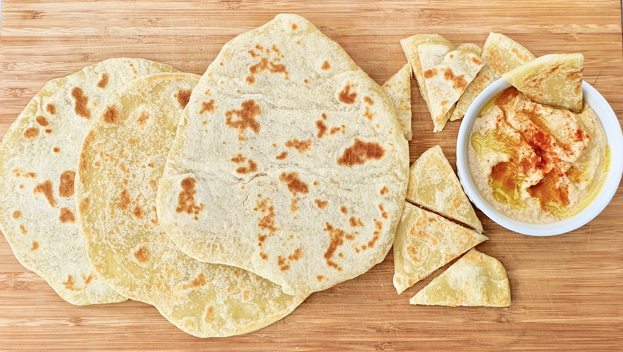 So Easy Flatbread for Wraps – Polyphagic Abby