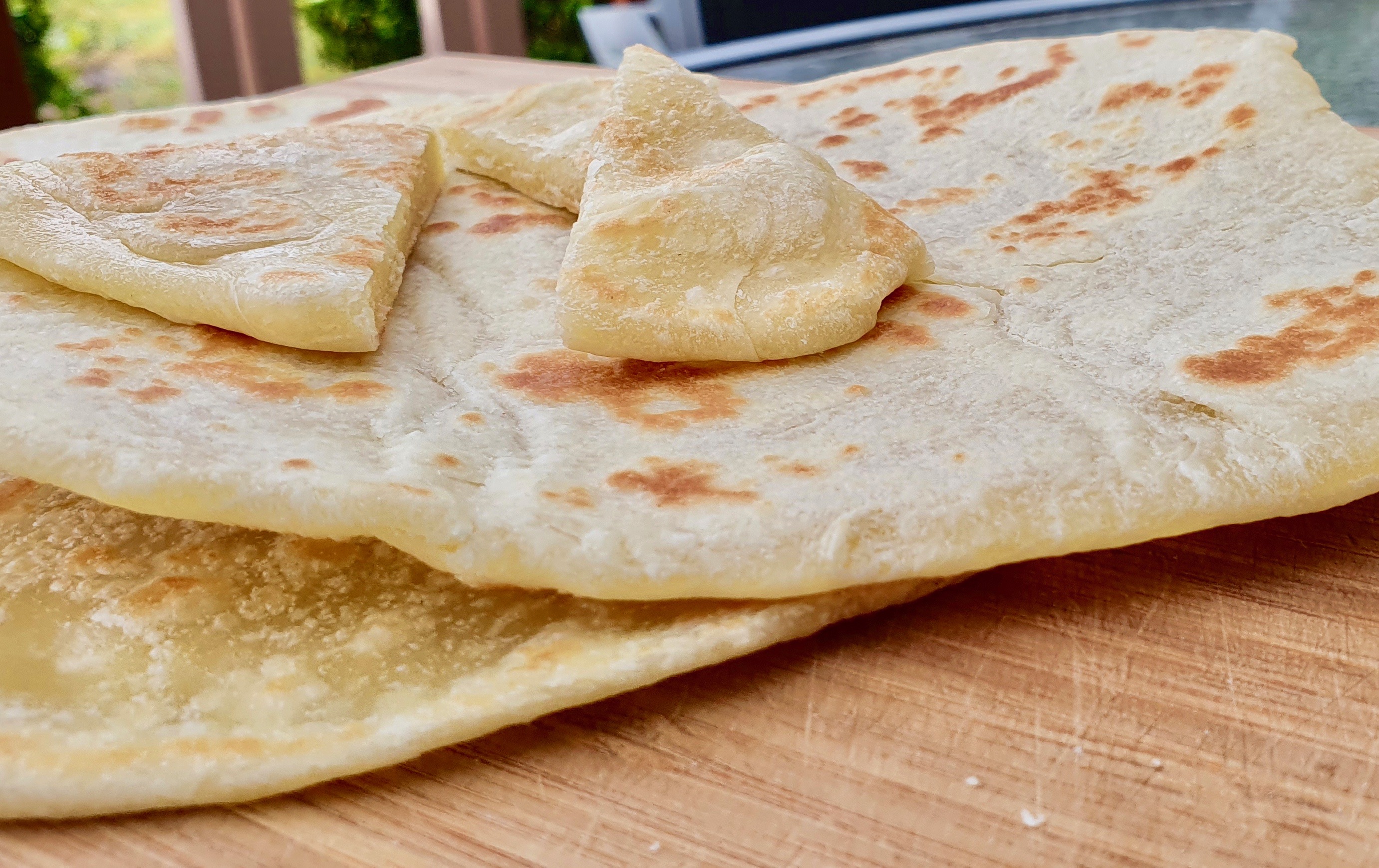So Easy Flatbread for Wraps – Polyphagic Abby