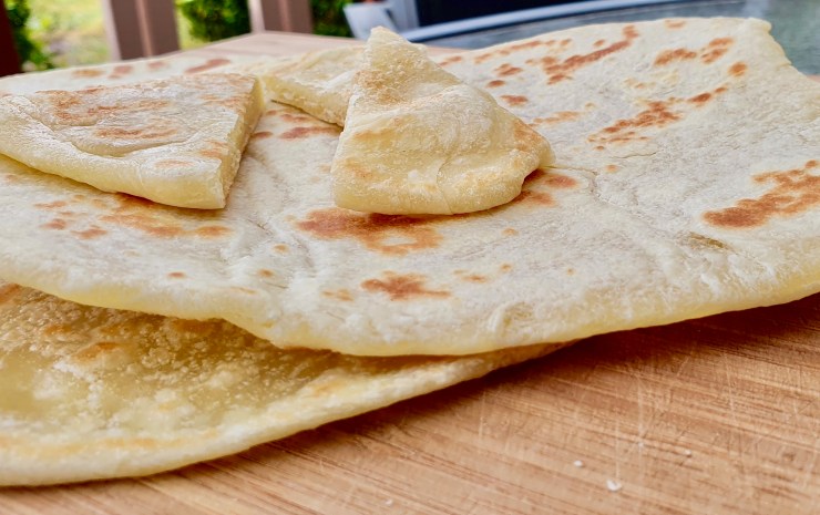So Easy Flatbread for Wraps – Polyphagic Abby
