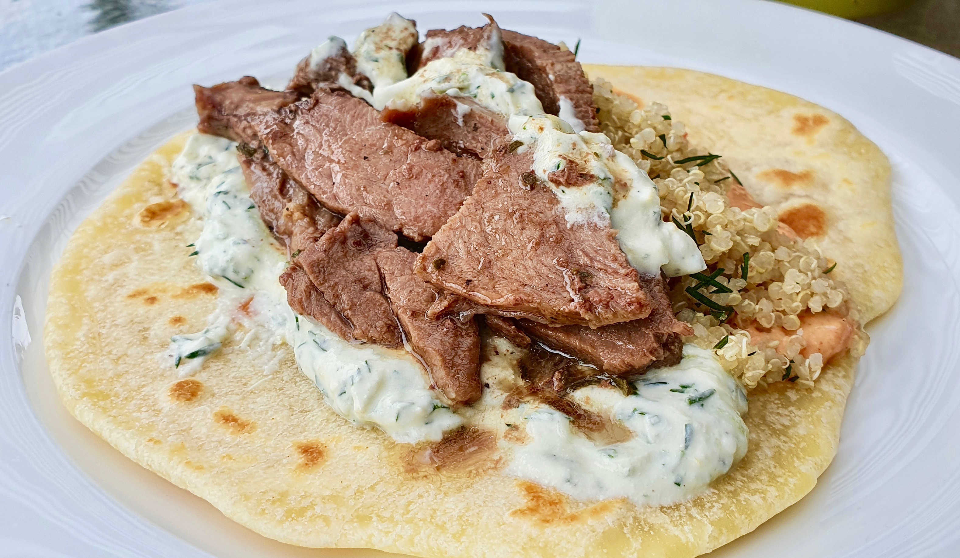 So Easy Flatbread for Wraps – Polyphagic Abby