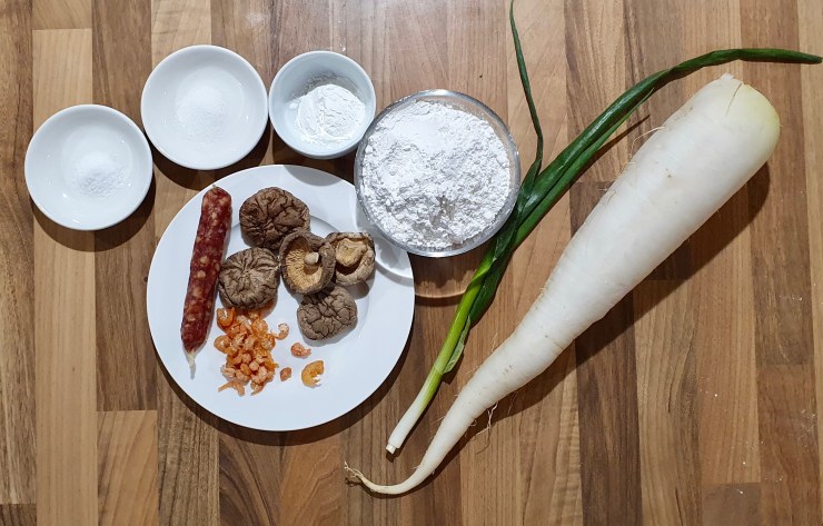 Radish/Turnip Cake 蘿蔔糕 (Luo Buo Gao/Lo Bak Go) – Polyphagic Abby