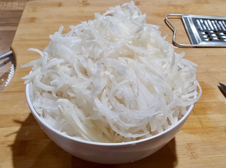 Radish/Turnip Cake 蘿蔔糕 (Luo Buo Gao/Lo Bak Go) – Polyphagic Abby