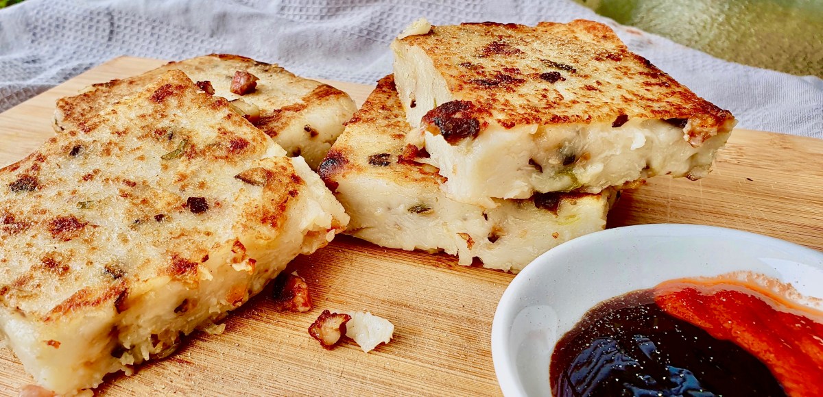 Radish/Turnip Cake 蘿蔔糕 (Luo Buo Gao/Lo Bak Go) – Polyphagic Abby