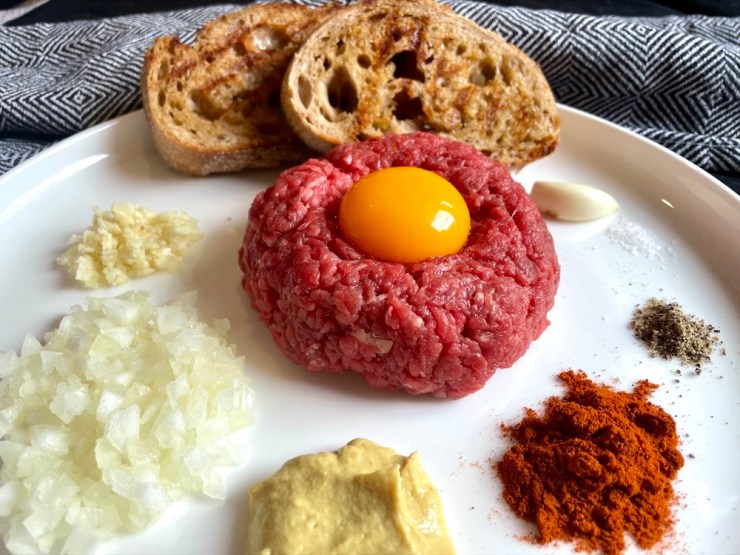 Czech Steak Tartare (Tatarský Biftek/Tatarák) – Polyphagic Abby