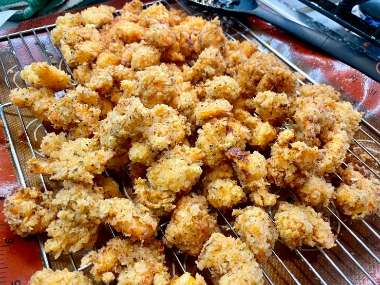 Kapow! Popcorn Shrimp (a Montana’s copycat) – Polyphagic Abby